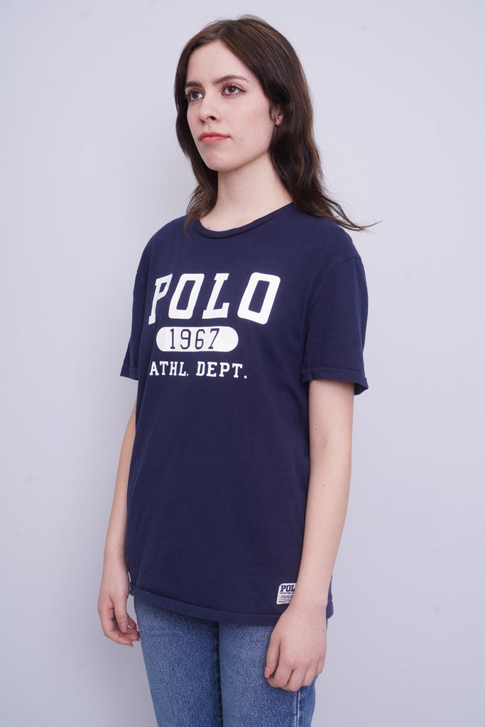 Polera Azul polo ralph lauren Talla M – Nostalgic