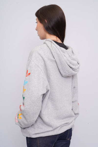 Polerón Gris Adidas Talla M – Nostalgic